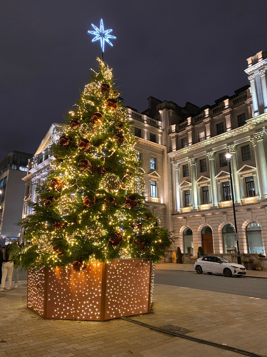 The Christmas Trees in London You Must See - The London Eats List