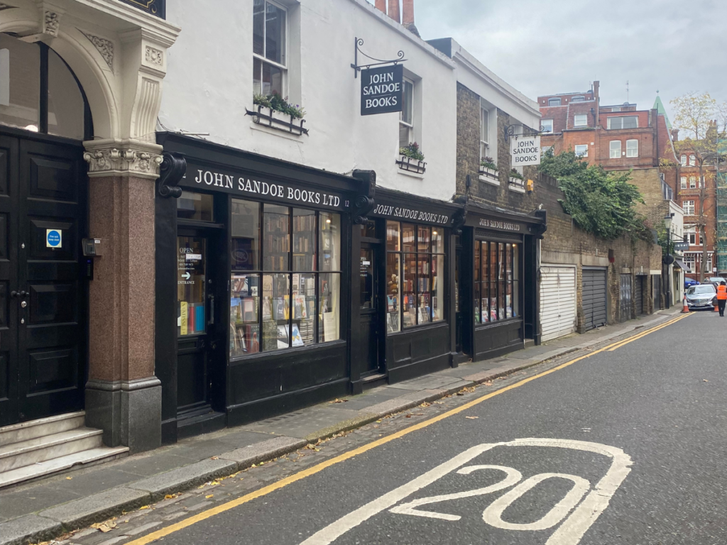 John Sandoe Books: A Quaint Bookshop in Chelsea