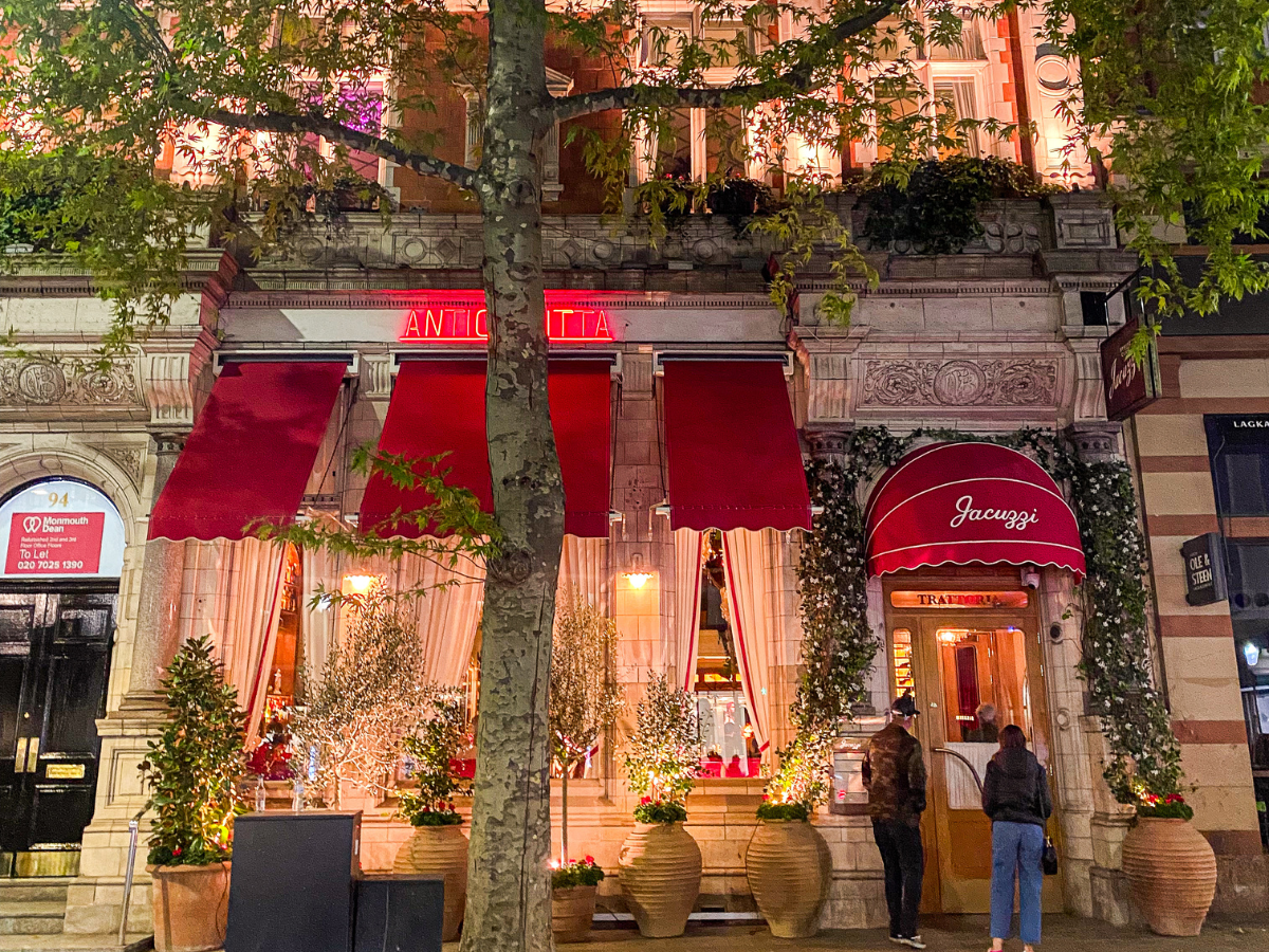 Jacuzzi: An Italian Trattoria in the Heart of Kensington - The London ...